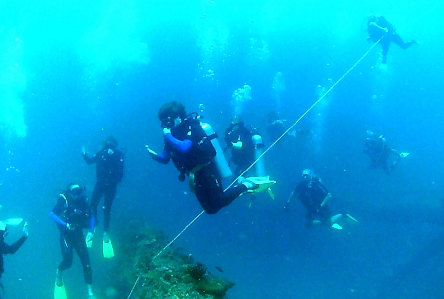 Oil Rig Reef dive site | PADI