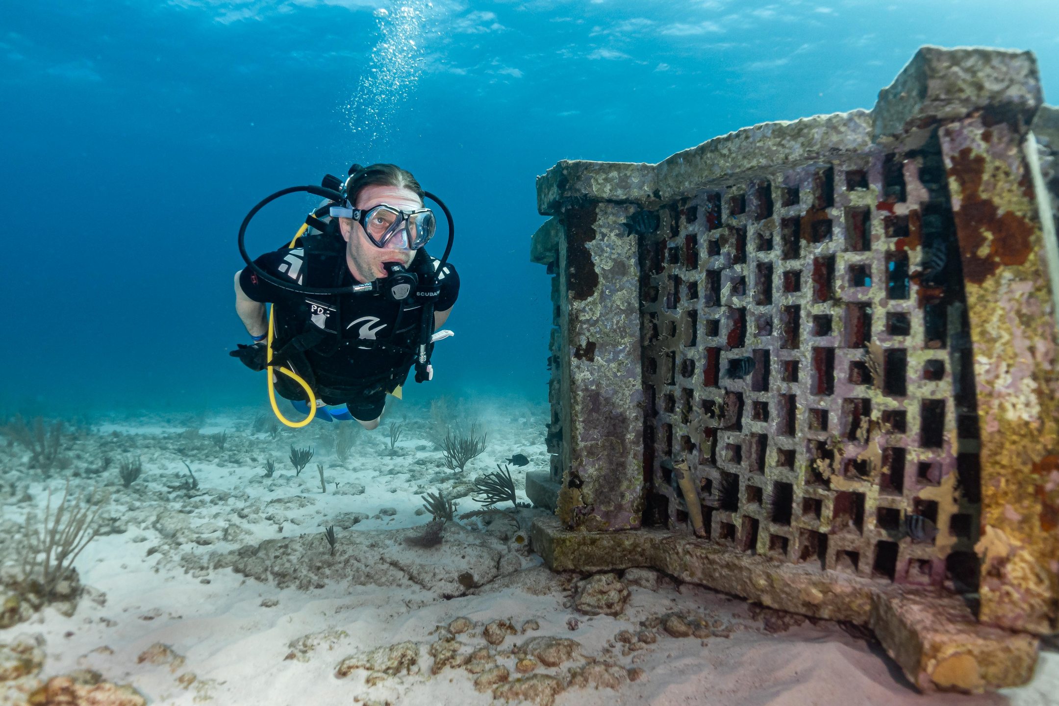 MUSA cancun underwater museum dive site | PADI