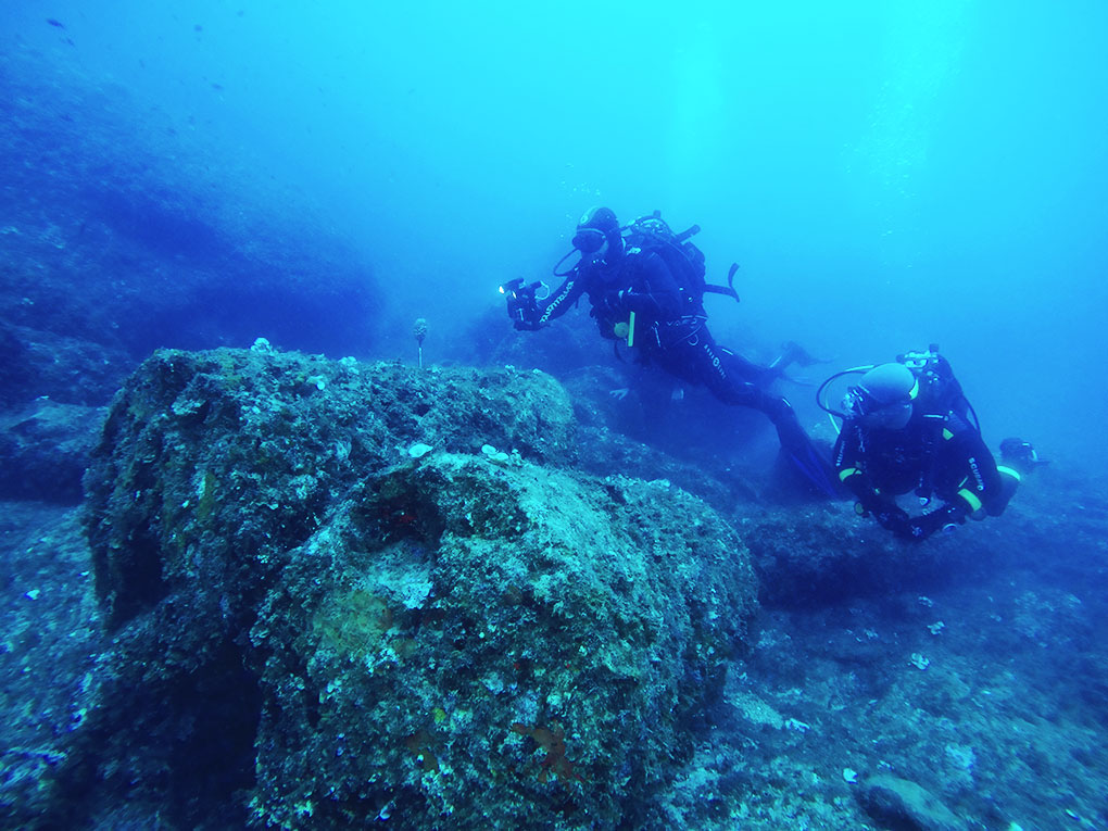 Greek Columns dive site | PADI