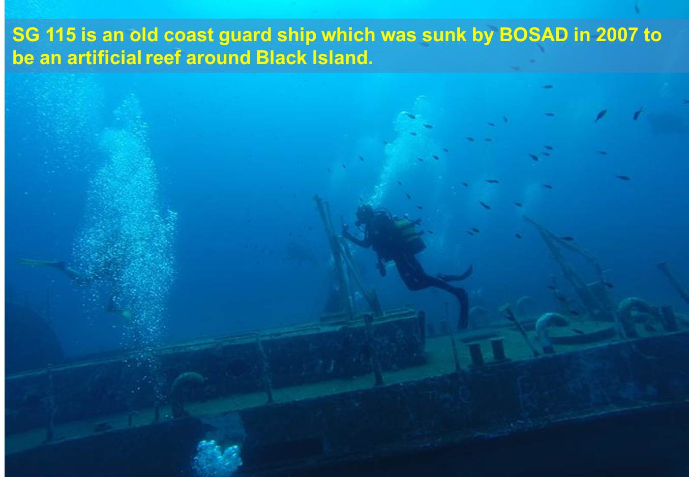 SG-115 TURKISH NAVY SHIPWRECK dive site | PADI