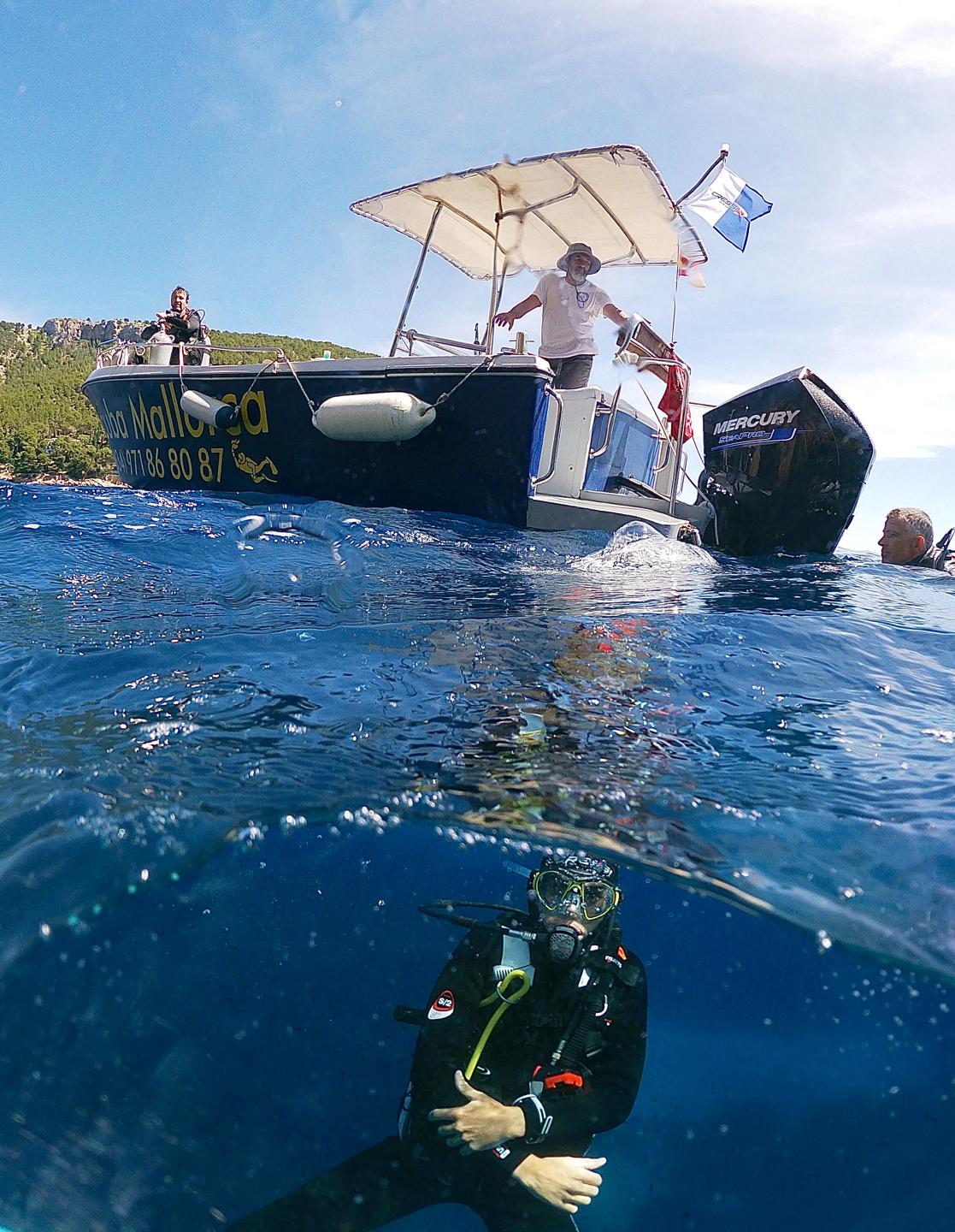 Es Castellet - The Pinnacle dive site | PADI