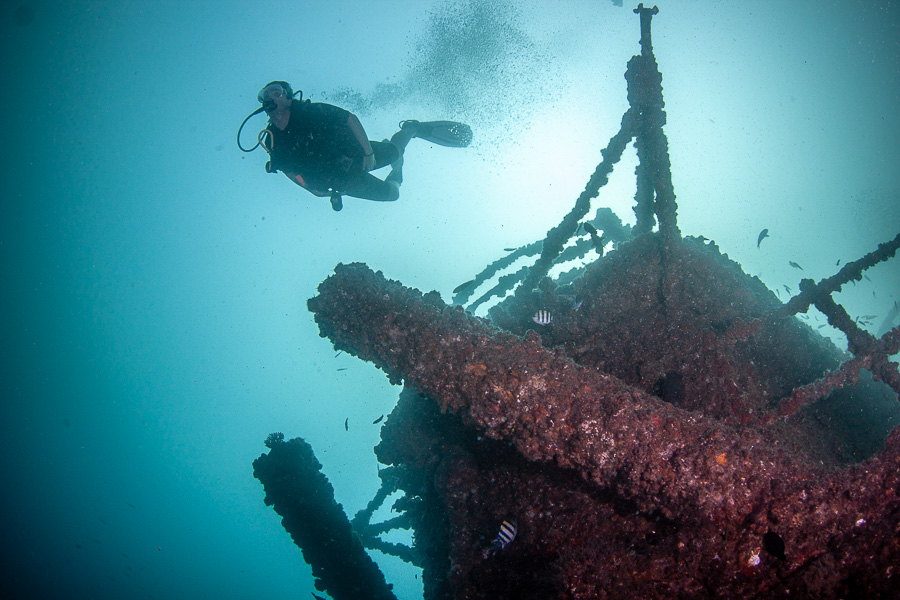 HMAS Brisbane dive site | PADI