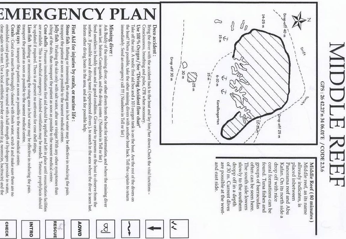 Middle Reef dive site | PADI