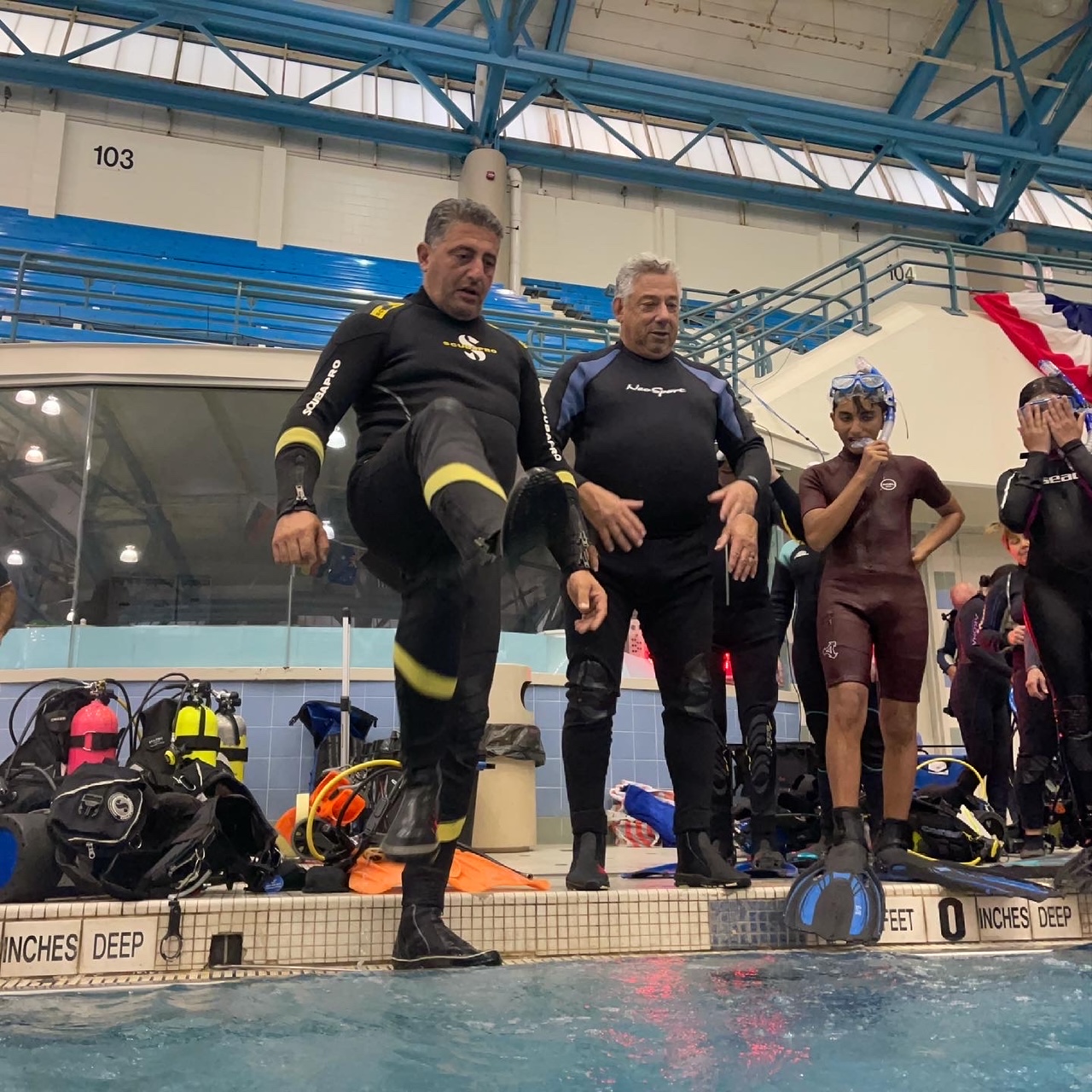 Nassau County Aquatics Center at Eisenhower Park ダイビングサイト | PADI