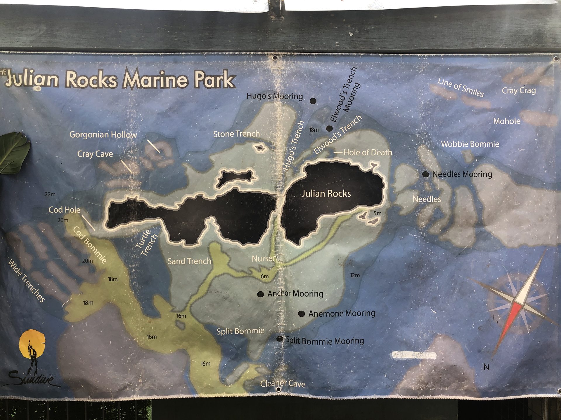 Tauchplatz Julian Rocks | PADI