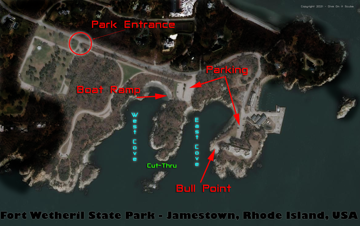 Fort Wetherill State Park dive site | PADI