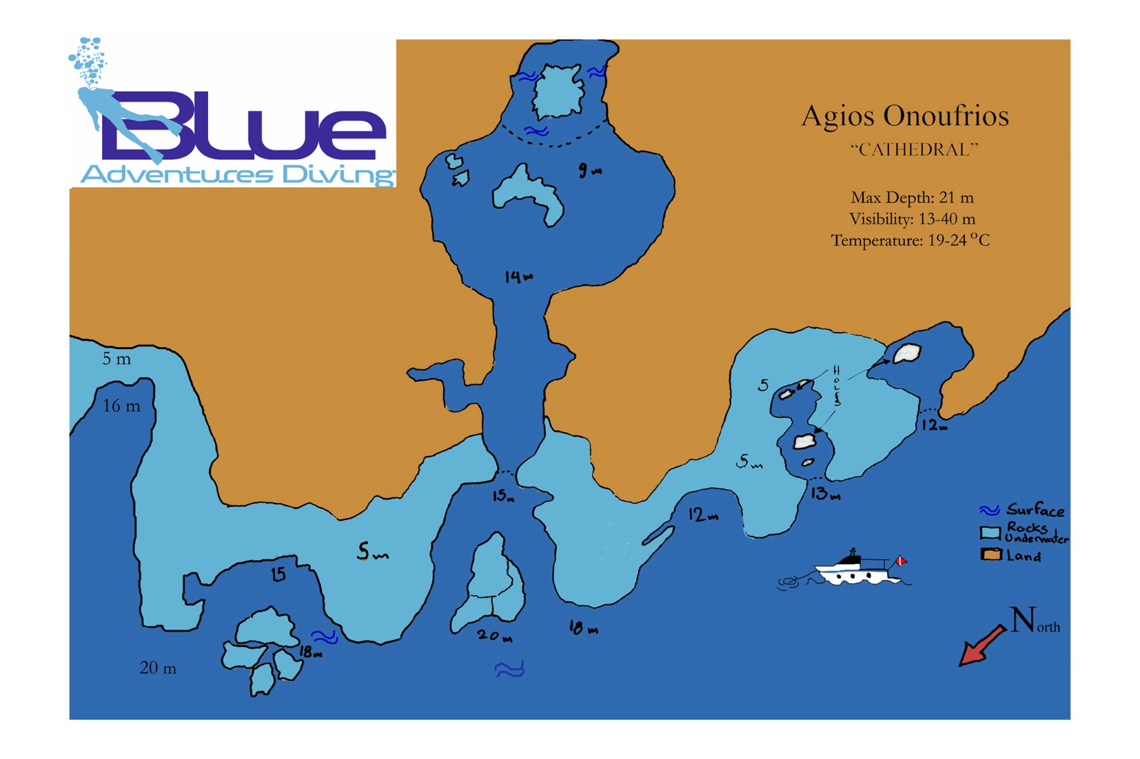 Tauchplatz Cathedral Cavern | PADI