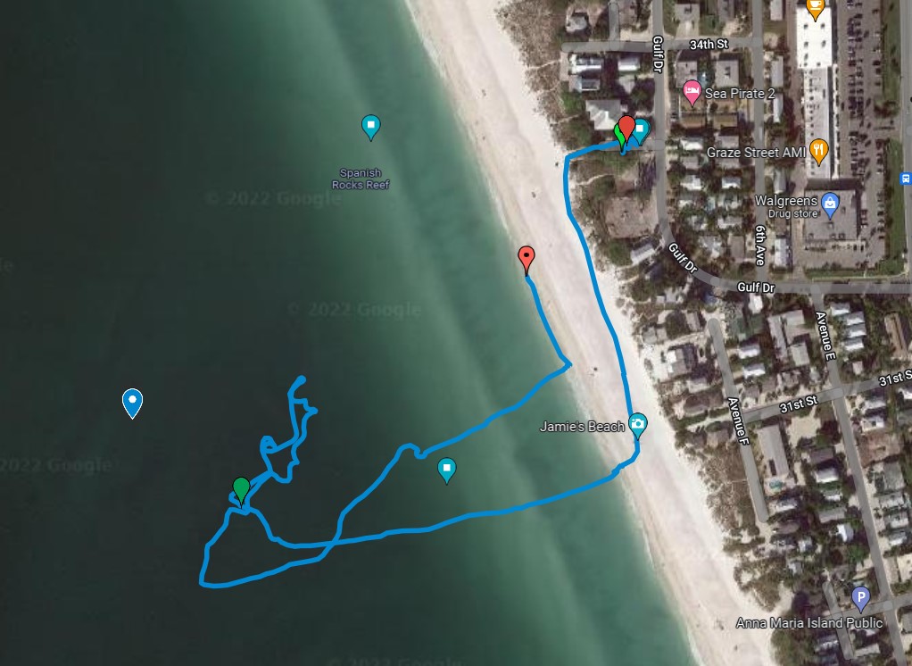 Spanish Rosks dive site | PADI