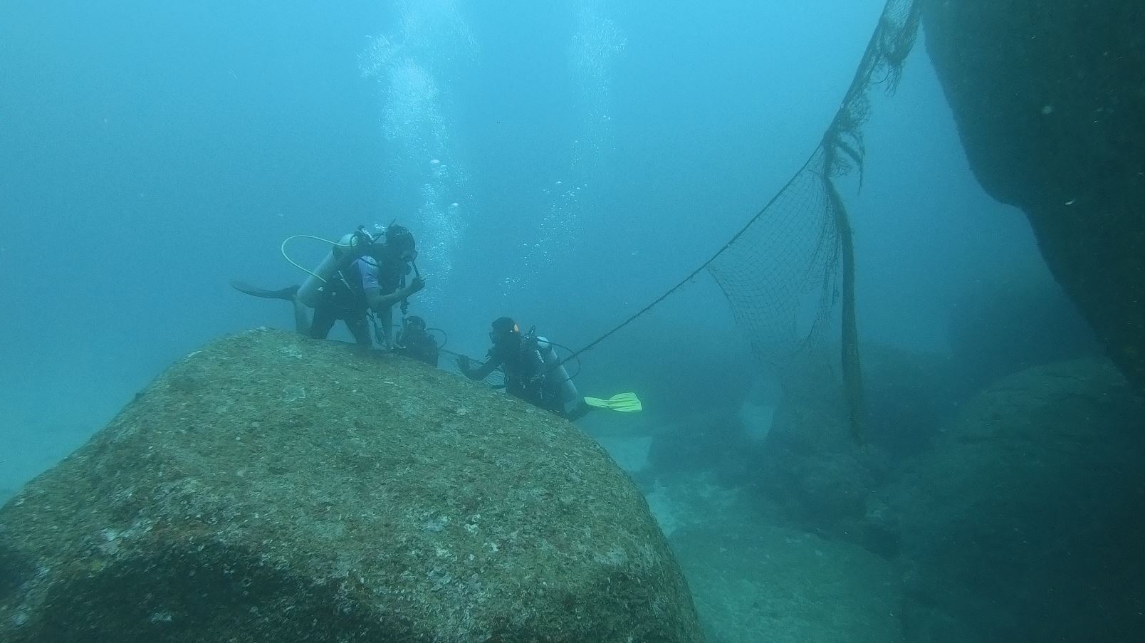 Rock Wall dive site | PADI